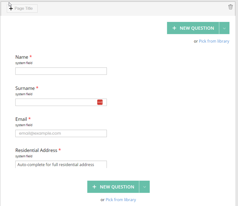 How To Create Application Forms