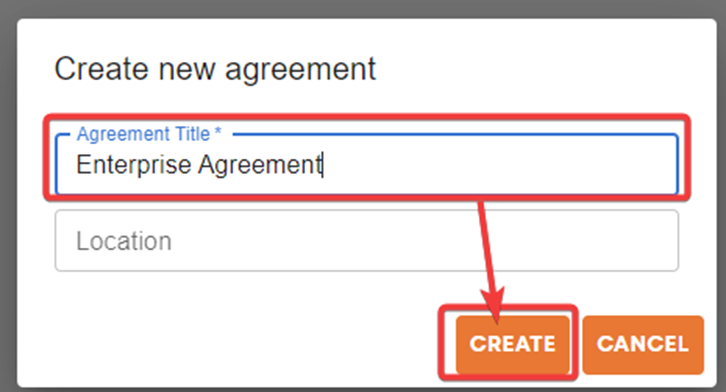 How To Create Agreements
