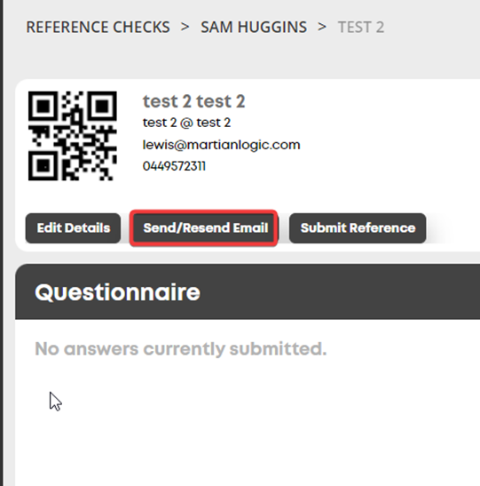 Reference Checking